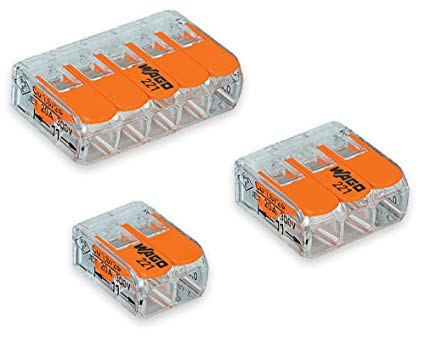 WAGO КЛЕМИ - СЕРИЯ 221 до 4мм2 Бързи връзки ЕЛ КАБ БЪЛГАРИЯ